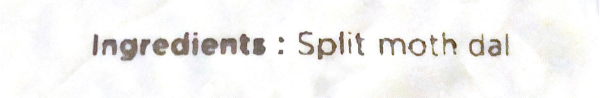 Math Dal – Indian Market